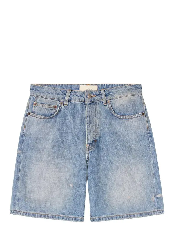 JEANERICA Belem Denim Shorts - Light Blue Wash