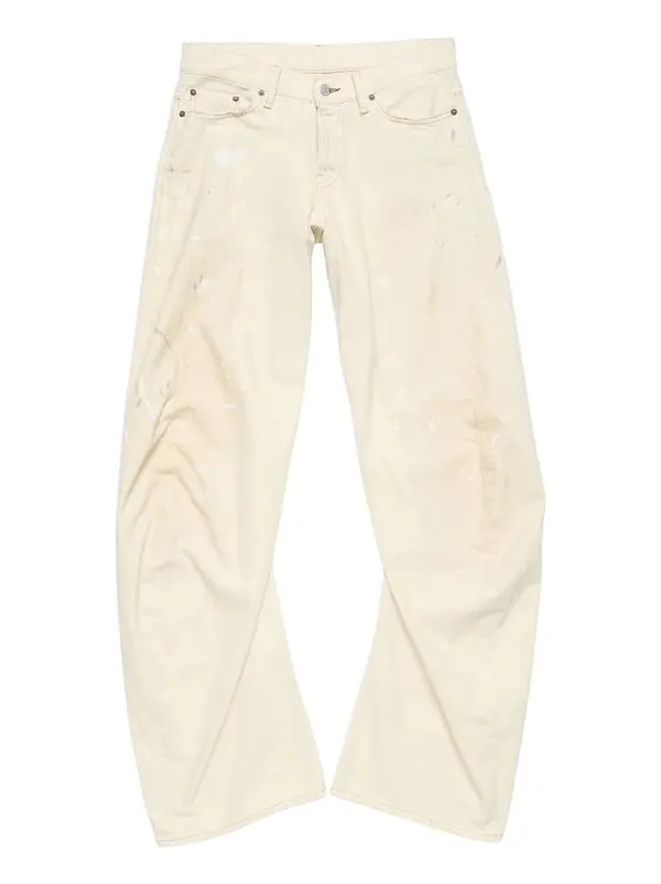Acne Studios 2006f Trafalgar Loose Fit Jeans - White