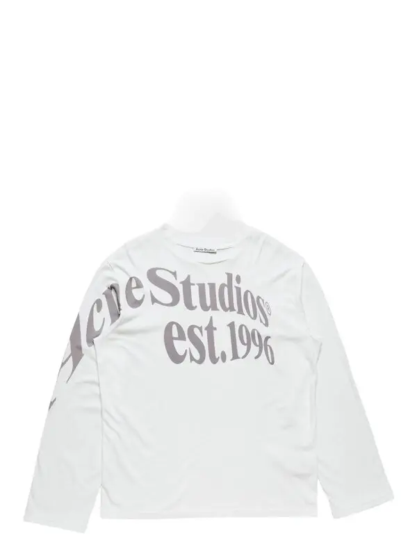 Acne Studios Relaxed Fit Graphic T-shirt - Offwhite
