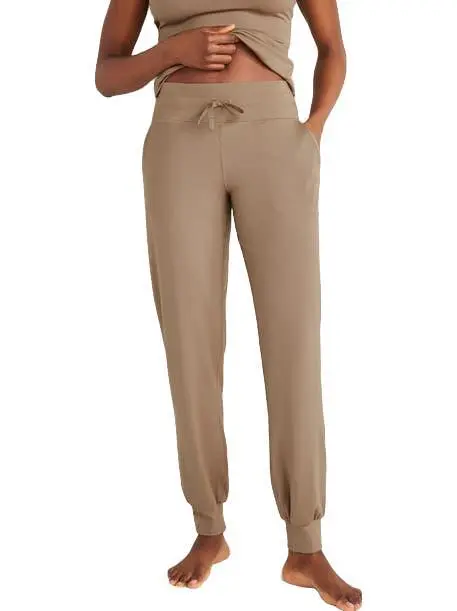 HAVEN WELL WITHIN Balance Drawstring Joggers - Sugar Chestnut