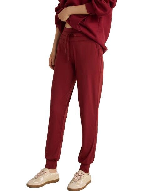 HAVEN WELL WITHIN Balance Drawstring Joggers - Syrah