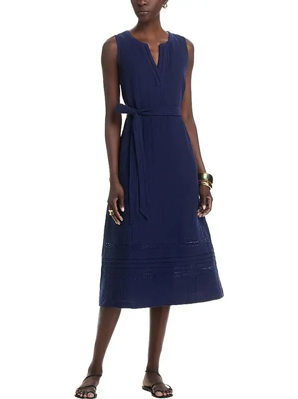 Tommy Bahama Gauze Midi Dress - Coastline