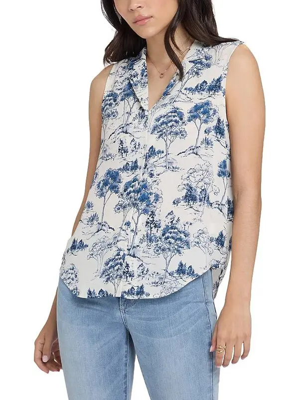 NYDJ Gabrielle Sleeveless Blouse - Le Parc De Treville