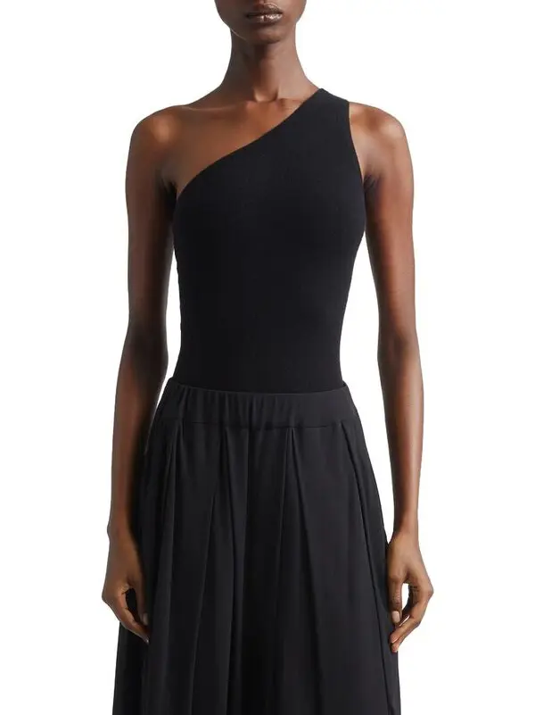 Michael Kors Cashmere-blend Bodysuit - Black 001