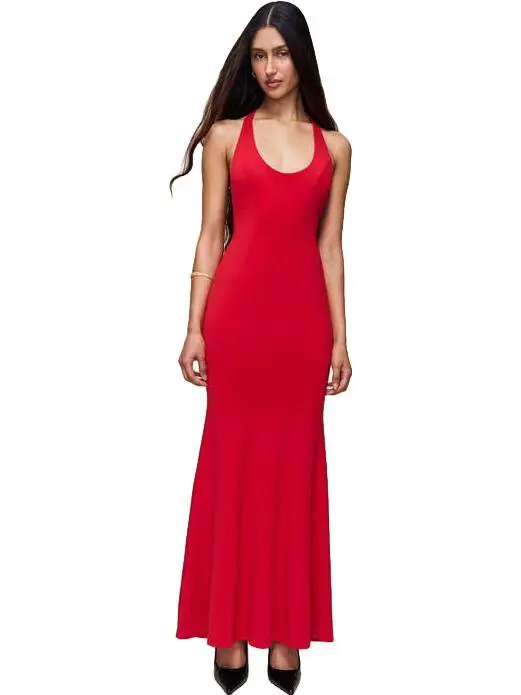 GUIZIO Siena Maxi Gown - Red Love
