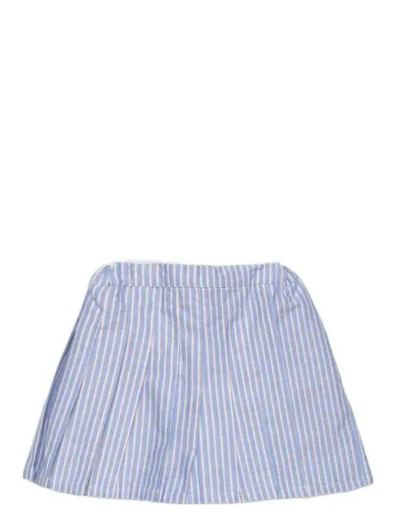 THE SUNDAY COLLECTIVE Holly Skort - Oxford Blue Stripe