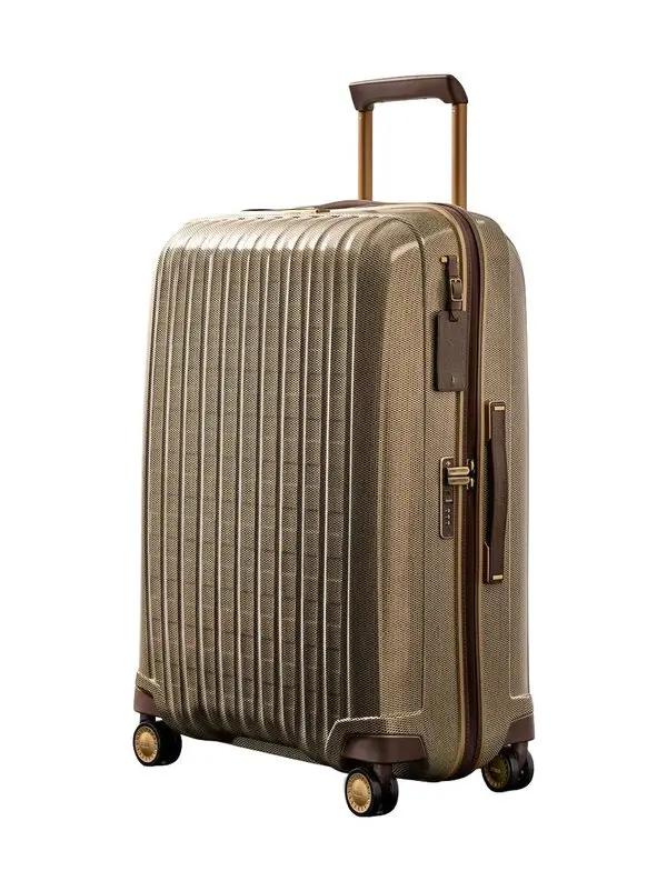HARTMANN Tweed Curv Hardside Global Carry-on Spinner 22 - Tweed/natural Leather