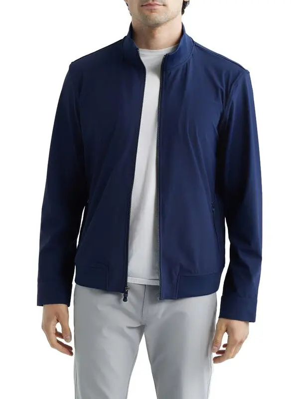 Greyson Montauk Bomber Jacket - Maltese Blue