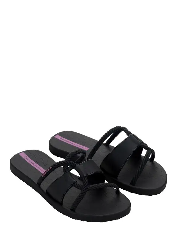 Ipanema Diversa Slide Sandal - Black/lilac