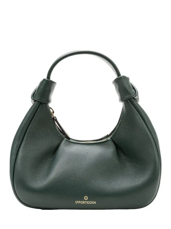 LA PORTEGNA Anita Hobo Bag - Forest