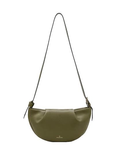 LA PORTEGNA Claudia Adjustable Strap Shoulder Bag - Forest