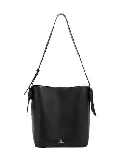 LA PORTEGNA Paula Versatile Crossbody Bag - Black