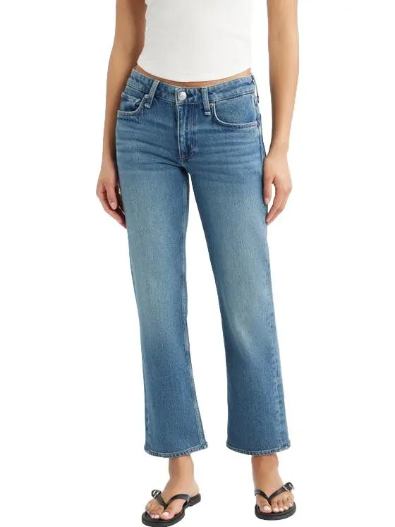 Rag & Bone Harlow Low-rise Ankle Straight-leg Jeans - Easton