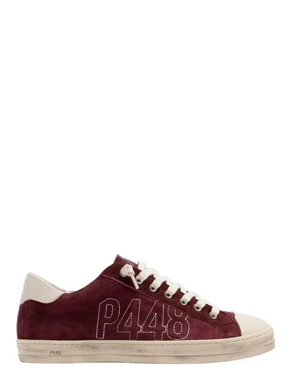 P448 John Sneaker - Stitch Wine