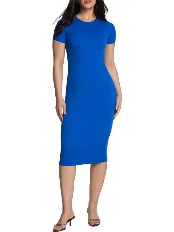 Spanx Ponte Crewneck Midi Dress - Current