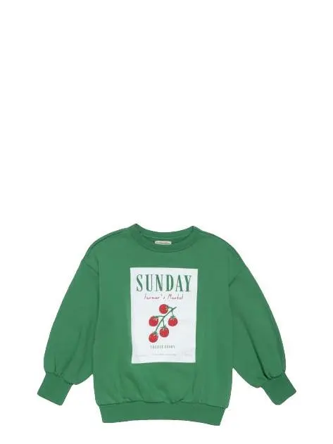 THE SUNDAY COLLECTIVE Organic Weekend Sweatshirt - Cucumber
