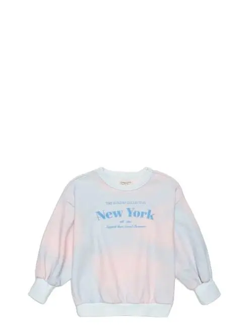 THE SUNDAY COLLECTIVE Organic Weekend Sweatshirt - Pink Cloud