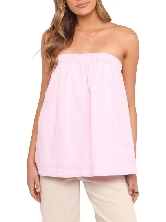 PETAL & PUP Cadhla Strapless Top - Pink