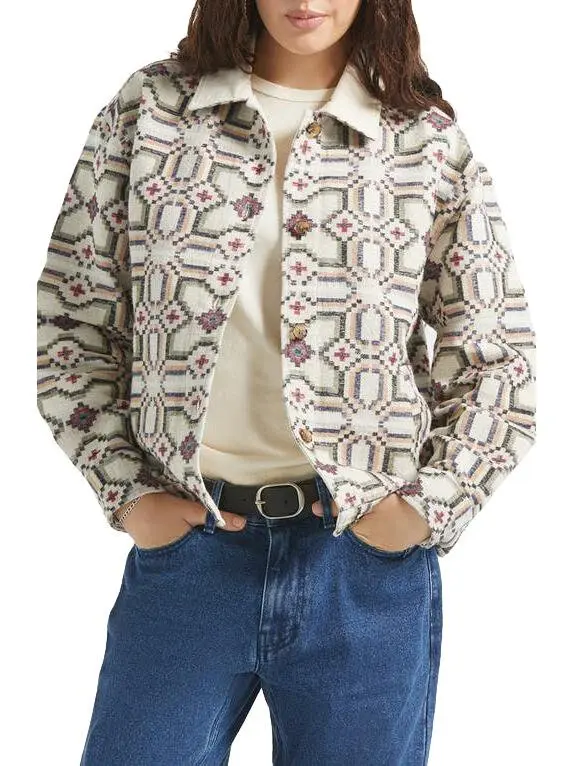 Brixton The Alfama Cotton Jacket - Digi Tile