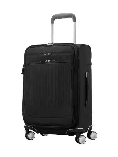 SAMSONITE Silhouette 18 Softside Carry-on Expandable Spinner - Black
