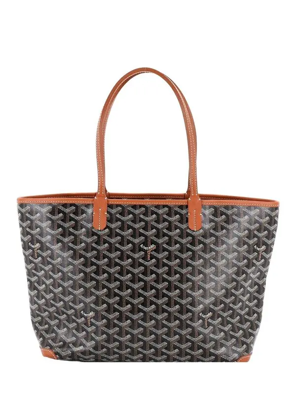 Goyard Artois Tote Coated Canvas Pm - Brown