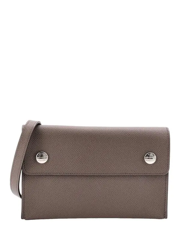 Hermès Hermesnap Wallet Bag Epsom - Etain