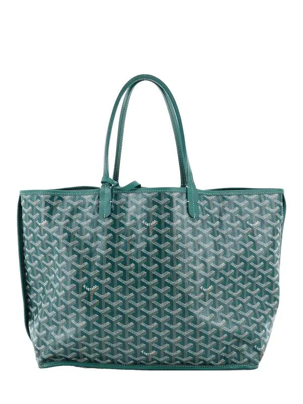 Goyard Anjou Reversible Tote Coated Canvas Pm - Green