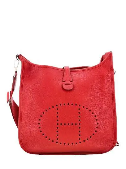 Hermès Evelyne Bag Gen Iii Clemence Pm - Red
