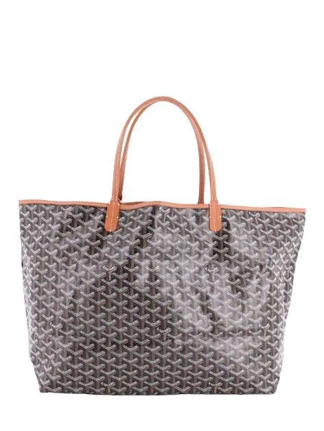 Goyard Saint Louis Tote Coated Canvas Gm - Brown