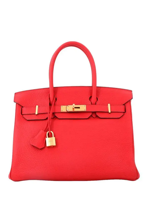 Hermès Birkin Handbag 30 - Rouge Tomate