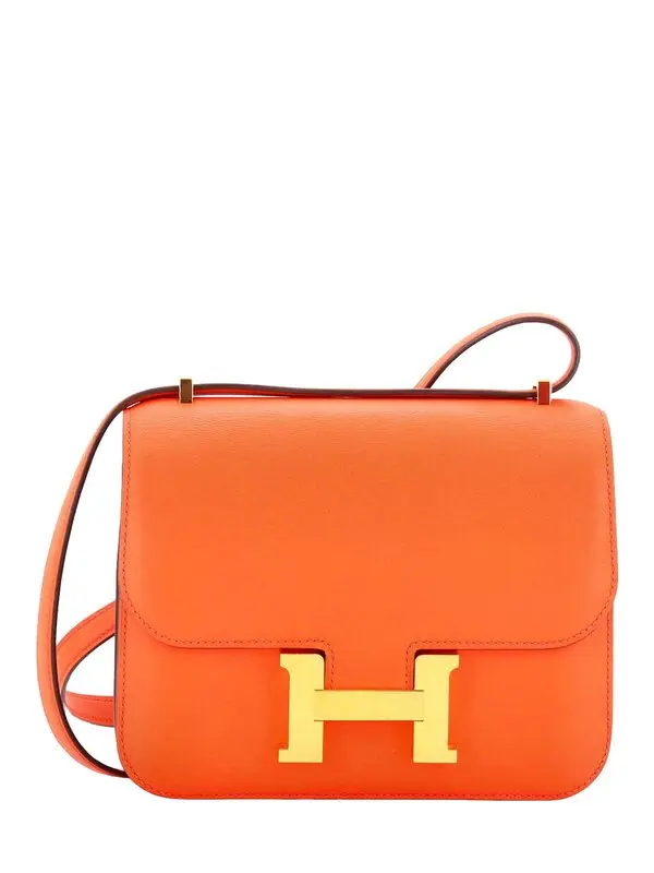 Hermès Constance Bag Swift 18 - Orange Poppy