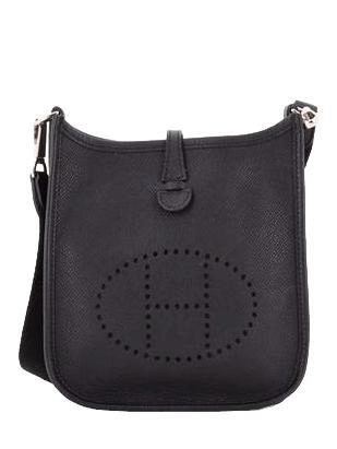 Hermès Evelyne Bag Gen Iii Epsom Tpm - Black