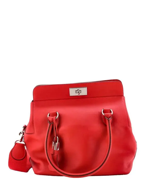 Hermès Toolbox Bag Swift 26 - Rouge Casaque