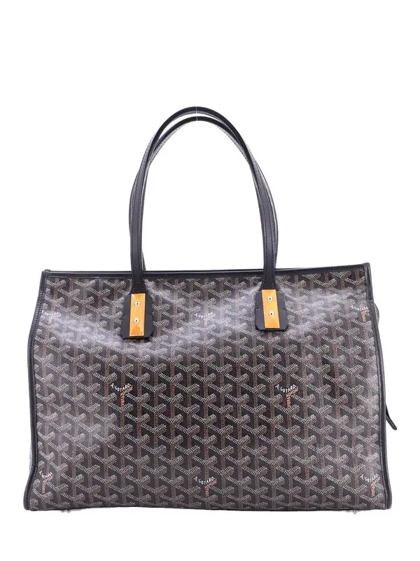 Goyard Marquises Bag Coated Canvas - Black