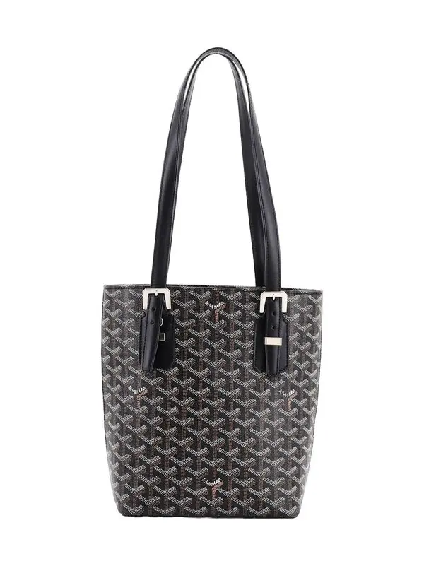 Goyard Marie Galante Coated Canvas Pm - Black