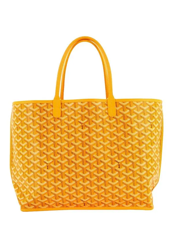 Goyard Anjou Reversible Tote Coated Canvas Pm - Yellow
