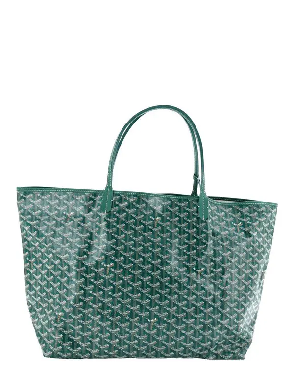 Goyard Saint Louis Gm Tote Coated Canvas - Green