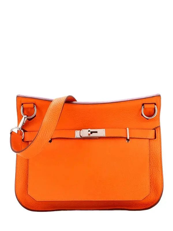 Hermès Jypsiere 28 Bag Clemence - Orange H