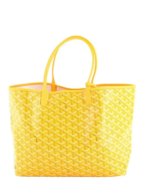 Goyard Saint Louis Pm Tote Coated Canvas - Yellow