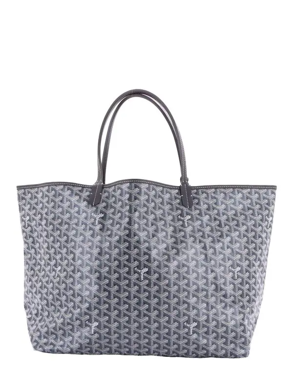 Goyard Saint Louis Gm Tote Coated Canvas - Gray