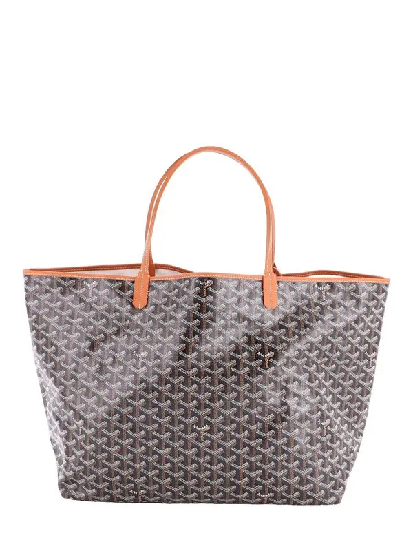 Goyard Saint Louis Gm Tote Coated Canvas - Brown