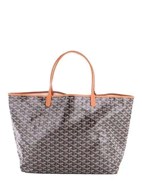 Goyard Saint Louis Tote Coated Canvas Gm - Brown