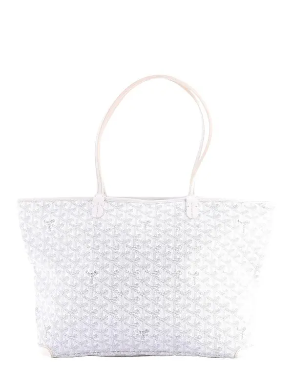 Goyard Artois Tote Coated Canvas Mm - White