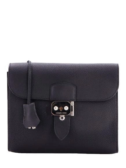 Hermès Sac A Depeches Messenger Bag Togo 21 - Black