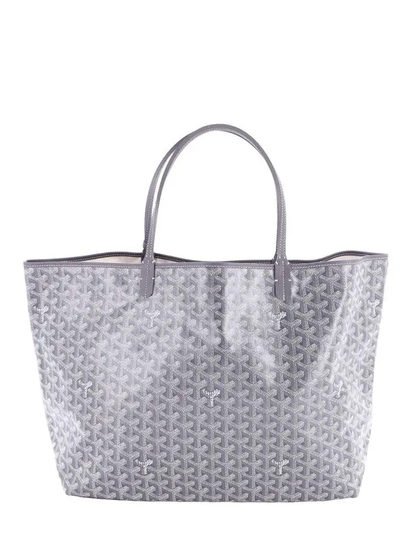 Goyard Saint Louis Gm Tote Coated Canvas - Gray