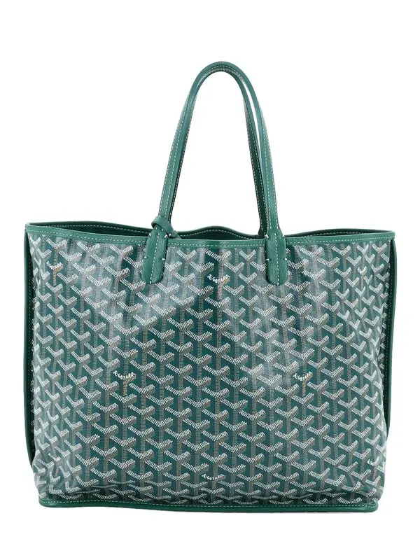 Goyard Anjou Reversible Tote Coated Canvas Pm - Green