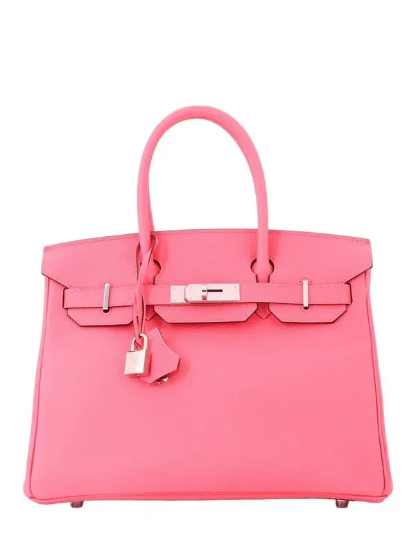 HERMES Birkin 30 Handbag - Rose Azalee