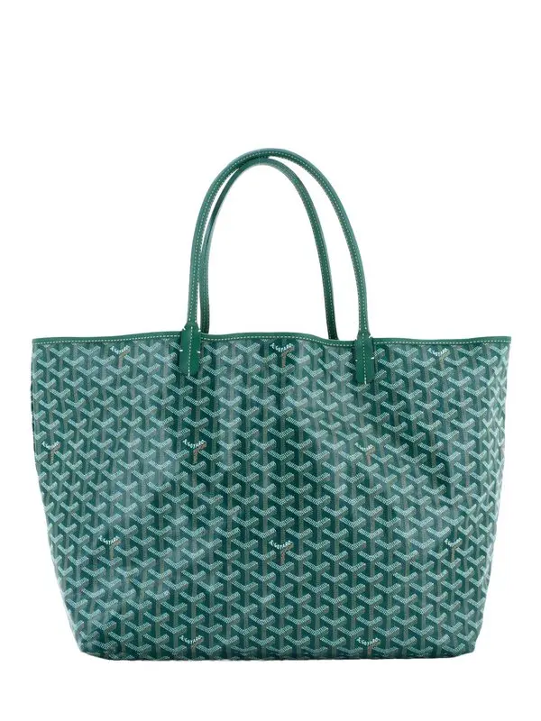 Goyard Saint Louis Gm Tote Coated Canvas - Green