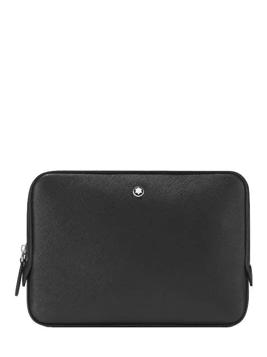 Montblanc Sartorial Leather Crossbody Bag - Black