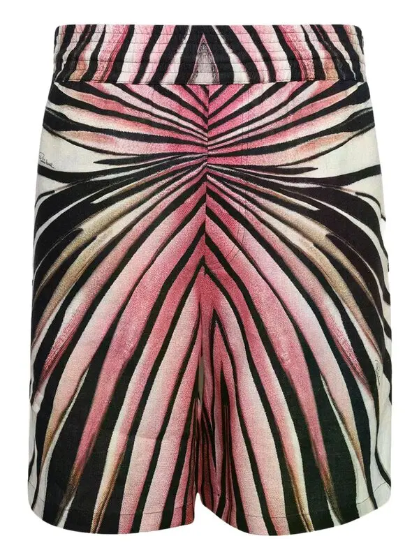 Roberto Cavalli Printed Shorts - Pink